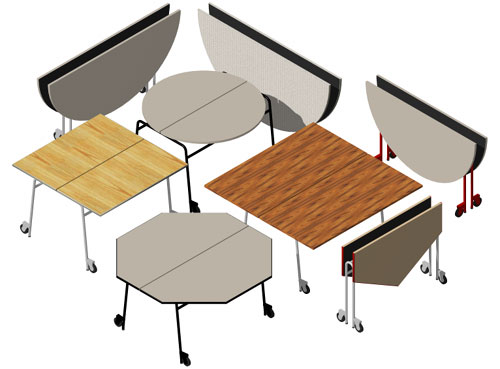 Folding Table Set